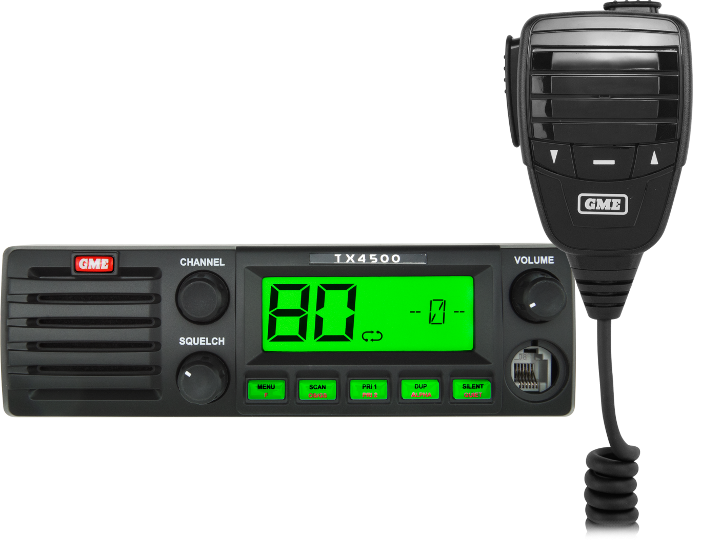 GME TX4500S 5W 80 Channel UHF CB Radio | Partaco